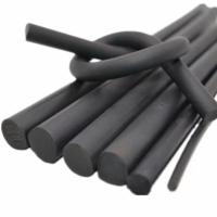 China Customized round foam seal strip sponge rubber cord for sale