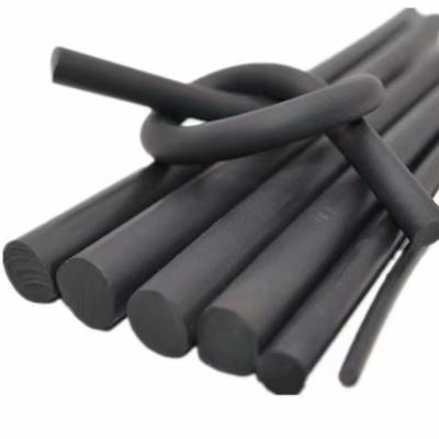 China Customized round foam seal strip sponge rubber cord for sale