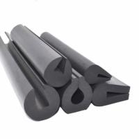 China Heat resistant flexible elastic silicone rubber rod rope sealing cord strip for sale
