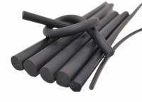 China Heat resistant flexible elastic silicone rubber rod rope sealing cord strip for sale