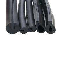 China car door rubber seal strip flat rubber sealing strip epdm rubber extrusion u profile for sale