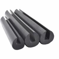 China car door rubber seal strip flat rubber sealing strip epdm rubber extrusion u profile for sale