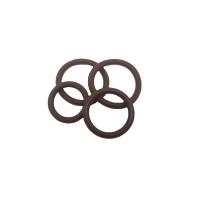 China Factory price certificated colored silicone rubber o ring various sizes rubber seal rings for sale