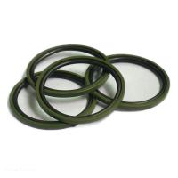 China Hydraulic Cylinder Piston NBR PTFE Bronze Rubber Glyd Ring Seal for sale