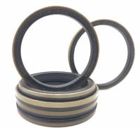 China Rubber STd Sliding Step Seal Glyd Ring for Rod Piston PTFE Filled Ring Seal for sale