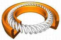 China Machinery Part ISO Hydraulic Cylinder Spring Energized Oil Seal for sale