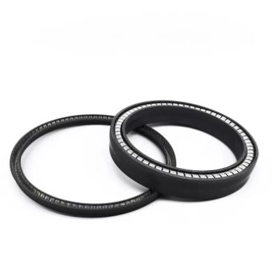 China Rubber PTFE +carbon fiber Spring Seal/ spring energized seal/high pressure Hydraulic device for sale