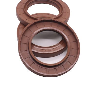China FKM TC oil seal double oil seal With Spring skeleton Manufacturer for sale