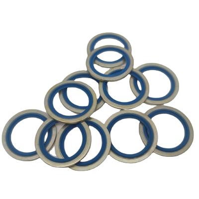 China China manufacturer bonded seal blue 1/4 seals Reliable and Durable Oil Seal Washers for Efficient Fluid Containme for sale