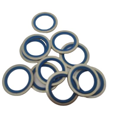 China Spring-Loaded Oil Seals for Constant Pressure on Shaft and Contaminants Entry Bonded oil seal for sale