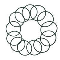 China High-Temperature Resistant FKM O-rings for Exhaust Systems FKM O-rings for sale