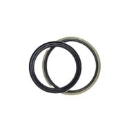 China Black NBR and metal oil resistance dust wiper seal dustproof mechanical oil seal apply for DKB / DKBI for sale