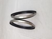 China Black NBR and metal oil resistance dust wiper seal dustproof mechanical oil seal apply for DKB / DKBI for sale