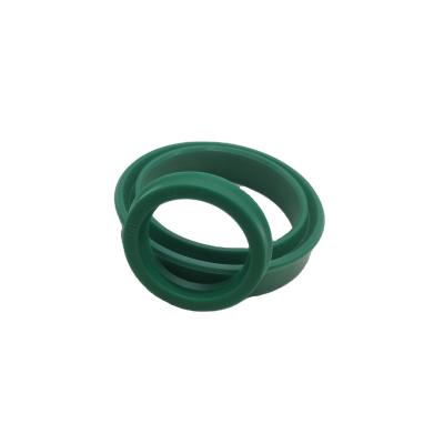 China Good quality PU Green Double-lip polyurethane Hydraulic Piston Seal for sale