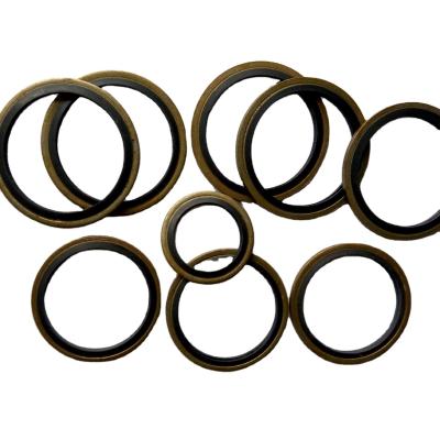 China High quality Hydraulic bonded washers gasket NBR rubber metal seal for sale