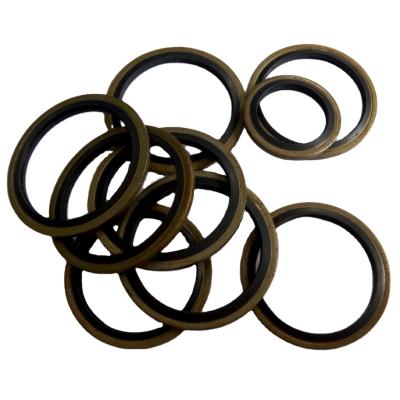 China China Factory Standard or nonstandard sizes Galvanized Copper Washers metal gaskets seals Bonded Seals for sale