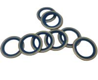China China Factory Standard or nonstandard sizes Galvanized Copper Washers metal gaskets seals Bonded Seals for sale