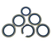 China China Factory Standard or nonstandard sizes Galvanized Copper Washers metal gaskets seals Bonded Seals for sale