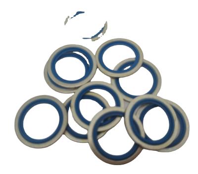 China Bonded Rubber Oil Seals Engineered for Oil and Fuel Resistance in Automotive and Industrial Applications for sale