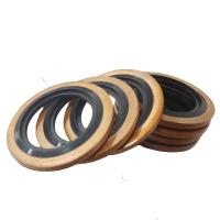 China seals Bonded Washer NBR/Steel ring seal Rubber product seal for sale