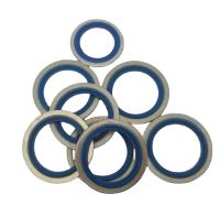 China Factory wholesale BS/ NBR seal bonded seals metal composite gasket for sale