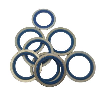 China Factory wholesale BS/ NBR seal bonded seals metal composite gasket for sale