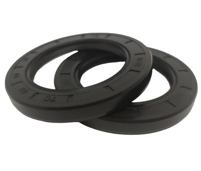 China Wholesale High Quality NBR or FKM  TC Black Pressure Shaft Rotary Seal for sale
