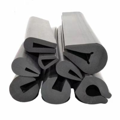 China Good Quality Customizable Extruded Sealing Rubber Strip for Various Profiles for sale