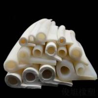 China Heat resistant double-E silicone rubber sealing strip aging resistant p-type oven steamer compact extrusion sealing strip for sale