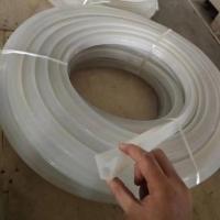 China Heat resistant double-E silicone rubber sealing strip aging resistant p-type oven steamer compact extrusion sealing strip for sale