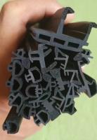 China Windscreen rubber sealing strip u shaped silicone glazing rubber seal strip for glass for sale