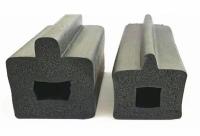 China Windscreen rubber sealing strip u shaped silicone glazing rubber seal strip for glass for sale