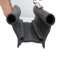 China Black epdm profile car door seals Car window slide slot/flocking seal strip for sale