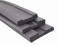 China Customized EPDM extrusion profile extrusion molding rubber sealing strip profile products for sale