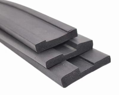 China Direct supply silicone foam rubber sealing strip tear resistant waterproof anti-collision sponge foam silicone rubber sealing for sale