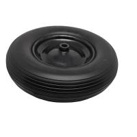 China 10'' inch solid rubber/PU wheel for mini agriculture machine for sale