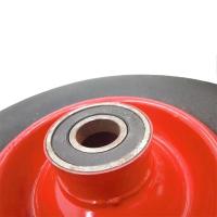 China Transporting POLYURETHANE Puncture Free Replacement Wheelbarrow Tire Wheel For Lawn Yard Garden Cart Trailer Wagon for sale