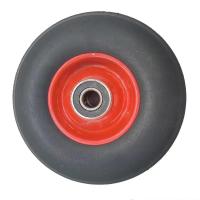 China Transporting POLYURETHANE Puncture Free Replacement Wheelbarrow Tire Wheel For Lawn Yard Garden Cart Trailer Wagon for sale