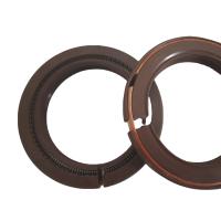China Rubber FKM stainless split oil seal Phenolic resin cloth split seals for Mechanical Reducer/Heating furnace blower for sale