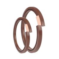China Rubber NBR/FKM/VMQ/ACM TC type double lip oil seal split skeleton oil seal parts for sale