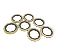 China M12 M14 M16 M18 M20 M22 M24 Combined Sealing Metal Rubber Compound Bonded Fit Oil Gasket Ring for sale