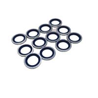 China M12 M14 M16 M18 M20 M22 M24 Combined Sealing Metal Rubber Compound Bonded Fit Oil Gasket Ring for sale