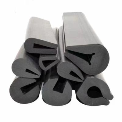 China Customizable Extruded Rubber Seal Strip for Various Industries for sale