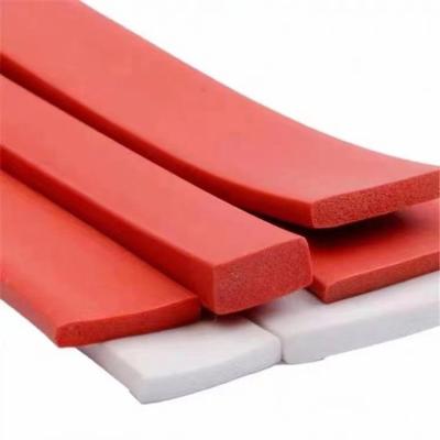 China China Factory silicone rubber strip with high temperature high resistance and high elasticity rubber for sale