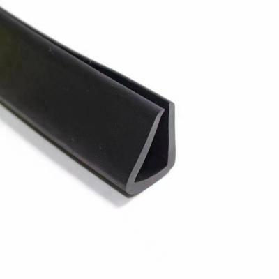 China Heat Resistant Waterproof U T H F Shape Hard Flexible Plastic PVC Rubber Sealing Strip for sale