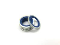 China M12 M14 M16 M18 M20 M22 M24 Combined Sealing Washer Metal Rubber Compound Bonded Washer Fit Oil Gasket Ring for sale
