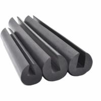 China High Quality NBR FKM Silicone EPDM Rubber Stripe Car Door Rubber Seal Strip for sale