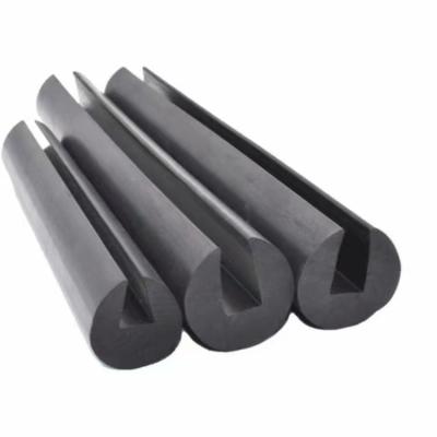 China High Quality NBR FKM Silicone EPDM Rubber Stripe Car Door Rubber Seal Strip for sale