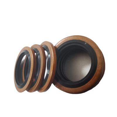 China China Factory Combined Sealing Washer Metal Rubber Compound Bonded Washer Fit Oil Gasket Ring Washer ring seal M20 for sale