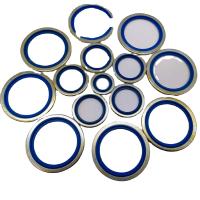 China China high-quality product hydraulic seal manufacturer dowty bonded seal blue D1-1/4 seals for sale